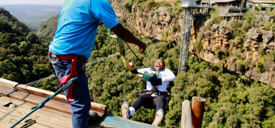 Graskop Gorge Cable Swing and Zipline Activity Day Experience Days ...