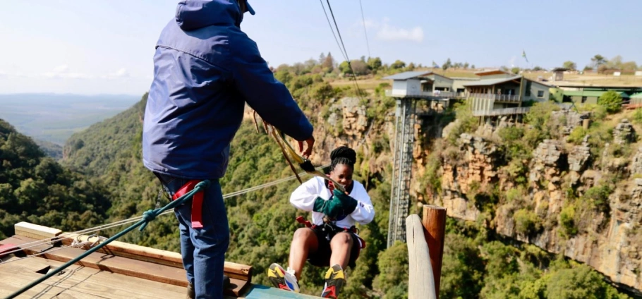 Graskop Cable Gorge Swing Experience Experience Days Vouchers ...